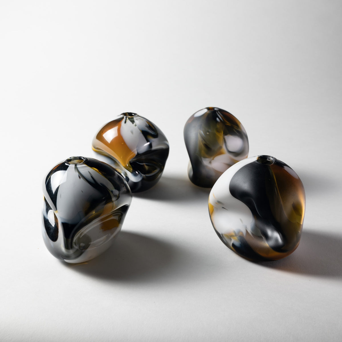 Pebble Bud Vase - Calico